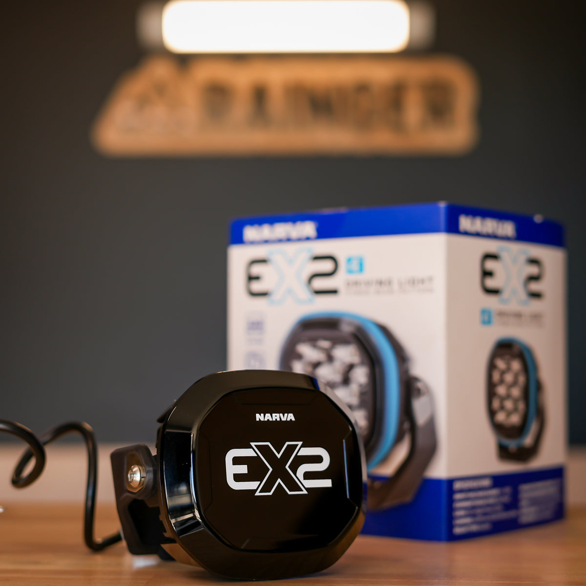 Narva - EX2 4″ Driving Light - Single Ditch LED Spread Beam